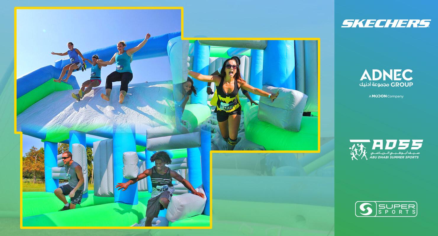 AIR X Inflatable Obstacle Run: Race 1