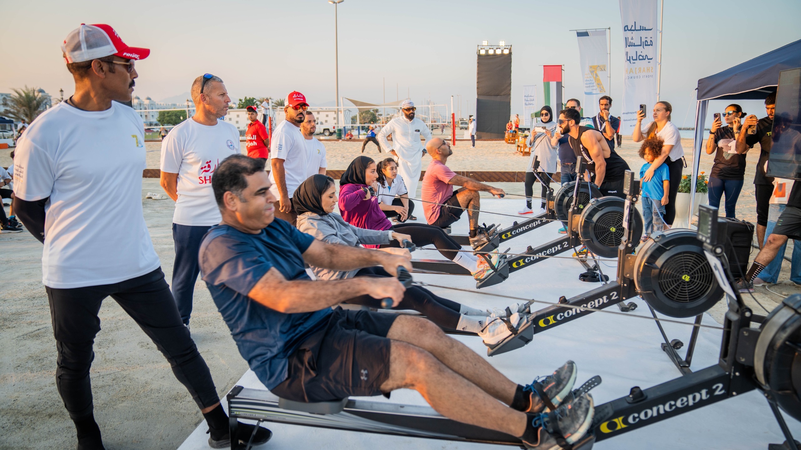 Kalba Beach Games - E-Rowing