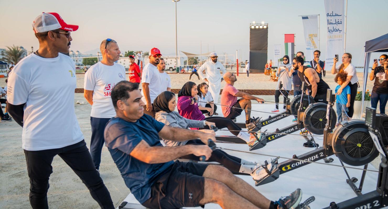 Kalba Beach Games - E-Rowing