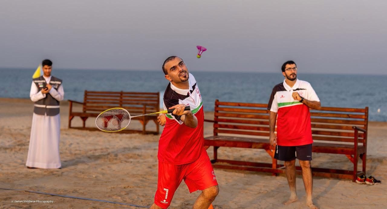 Kalba Beach Games - AirBadminton Event